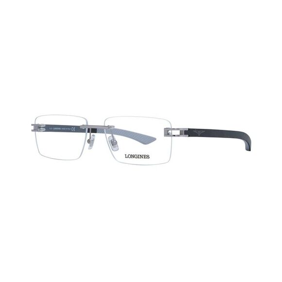Longines | Accessories | Longines L20 Rectangular Eyeglasses Men Gray ...